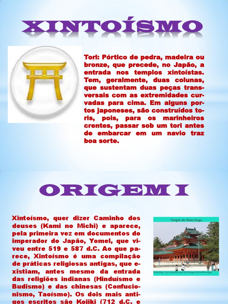 Slides-Xintoísmo | Xintoísmo | Divindade
