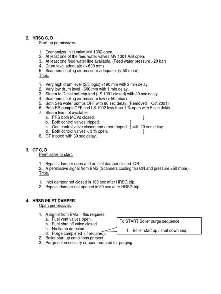 HRSG | PDF | Valve | Pump
