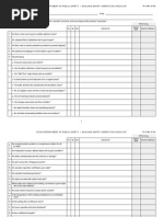 Warehouse Audit Checklist | PDF | Warehouse | Forklift