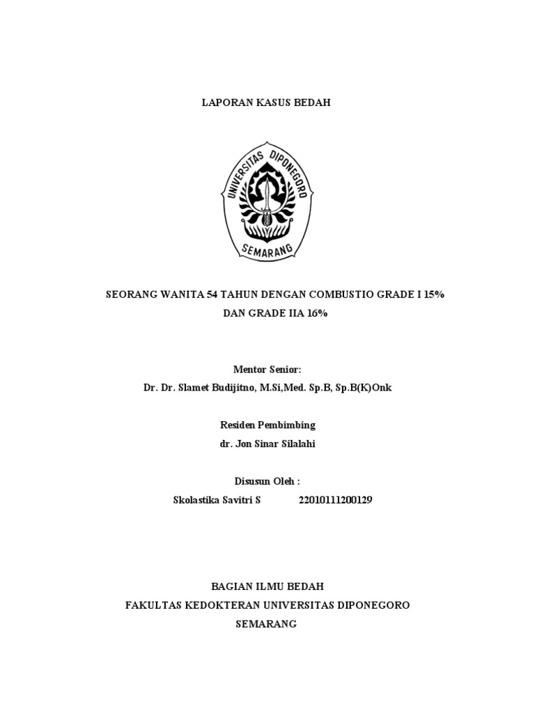 Butio Luka Bakar | PDF | Sains & Matematika