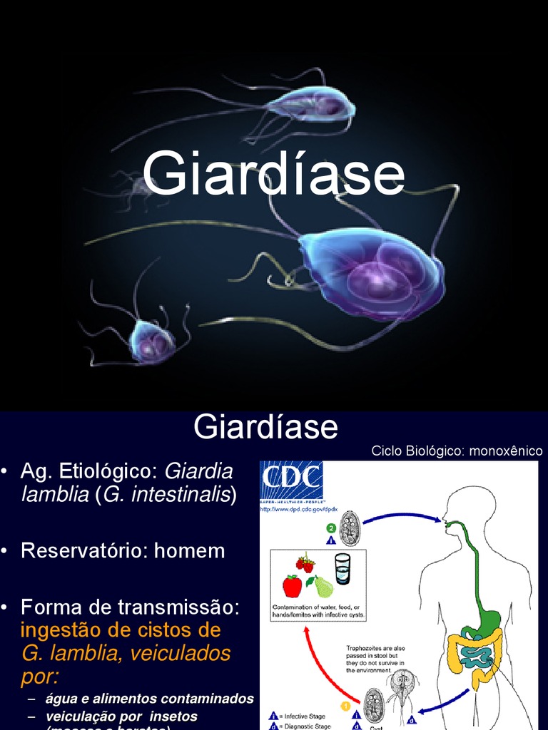 Giardíase | PDF | Doenças e distúrbios | Imunologia
