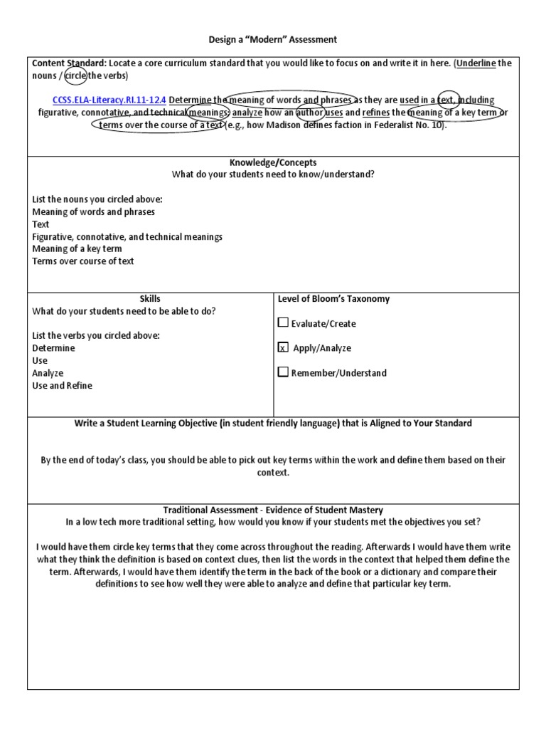 Assessment Makeover | PDF | Definition | Educational Assessment