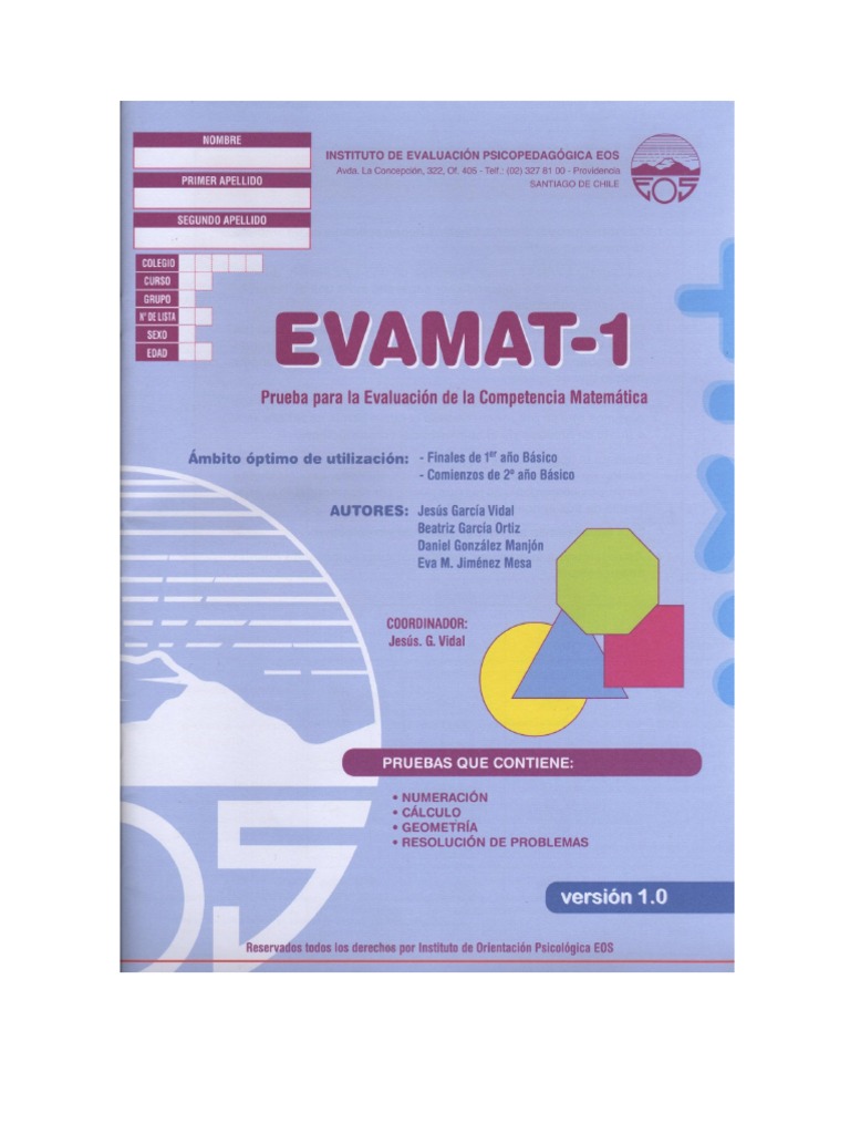 Evamat 1 | PDF