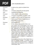 Guide For Commentators (Filipino Mass) | PDF