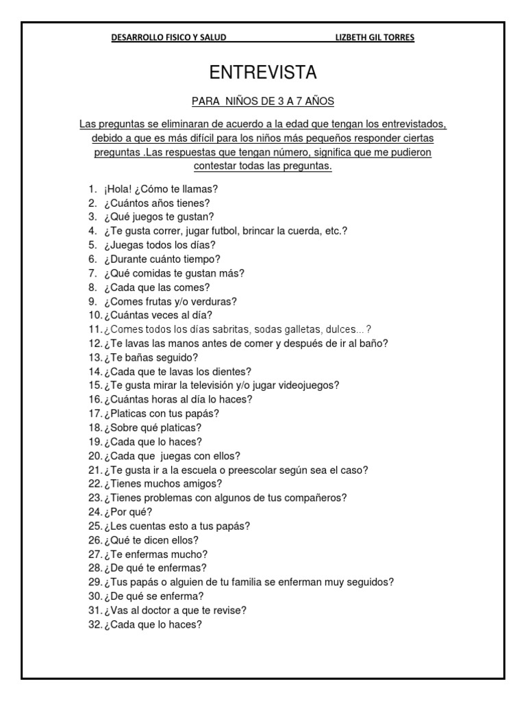 Ejemplos De Preguntas En Una Entrevista Ejemplos De Preguntas En Una Entrevista