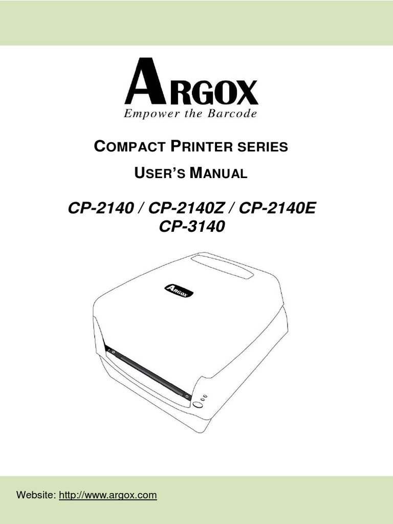Argox Manual | PDF | Electrical Connector | Usb Argox Manual | PDF | Electrical Connector | Usb