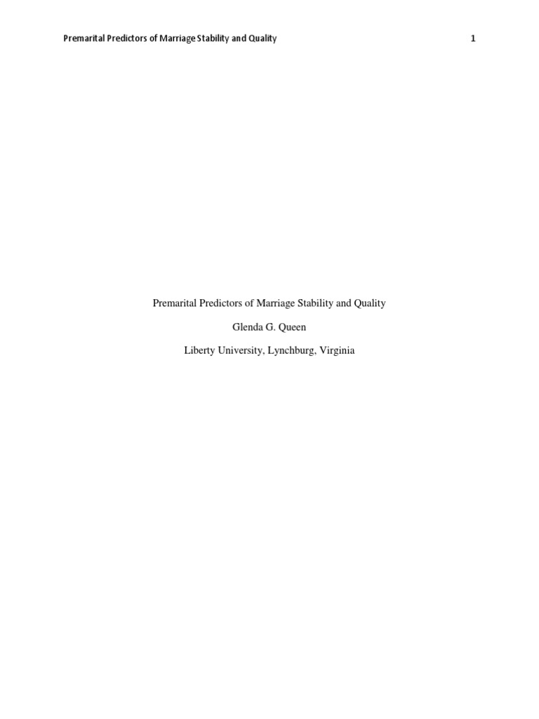 CCOU301 Final Paper Liberty University | PDF | Marriage | Wife