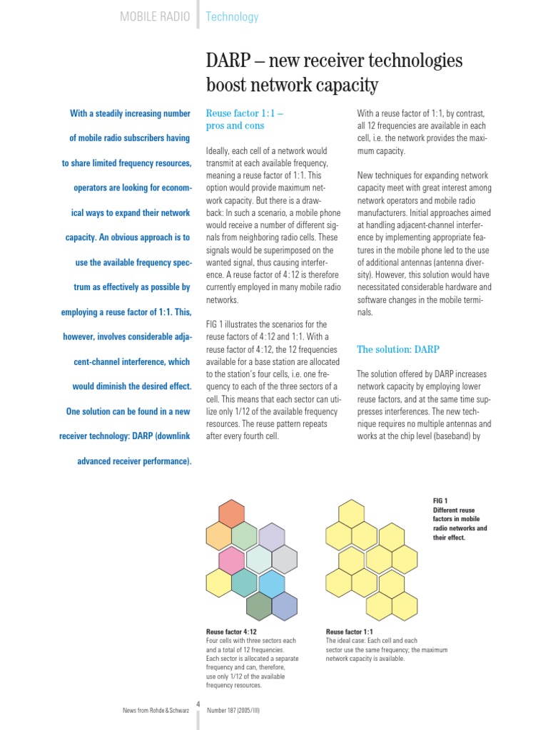 DARP - New Receiver Technologies | PDF | Electromagnetic Interference | Radio