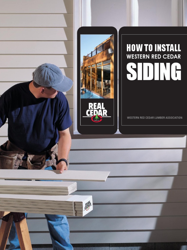 WRCLA Installing Siding | PDF | Framing (Construction) | Wall