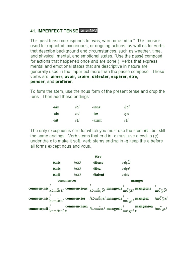 French Temps | PDF | Grammatical Gender | Grammatical Number