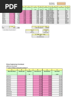 Menu Engineering Worksheet Guide | PDF | Menu | Profit (Economics)