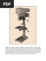 Project Report 360 Degree Drilling Machine | PDF | Drilling | Screw