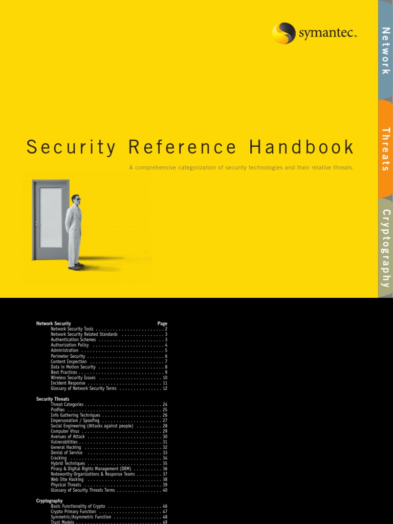 Security Reference Handbook | PDF | Transport Layer Security | Computer ...