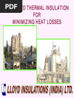 Insulation Thickness Chart | PDF | Heat Transfer | Materials Science