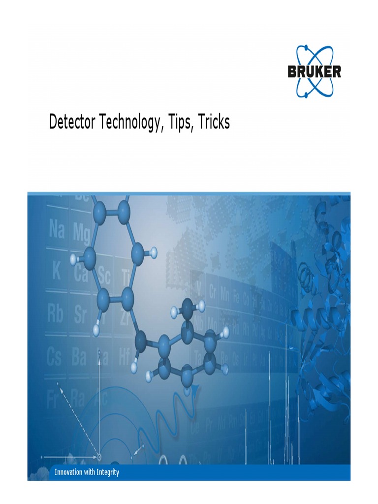 Detector Technology | PDF | X Ray Crystallography | Charge Coupled Device