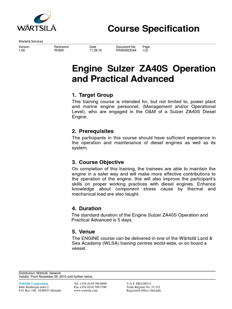 Microsoft Word Engine Sulzer ZA40S Operation and Practical Advanced ...
