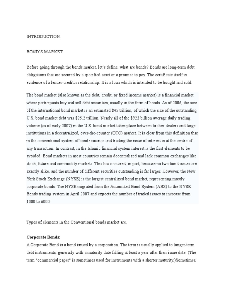 Introduction On Sukuk | PDF | Islamic Banking And Finance | Bond Market