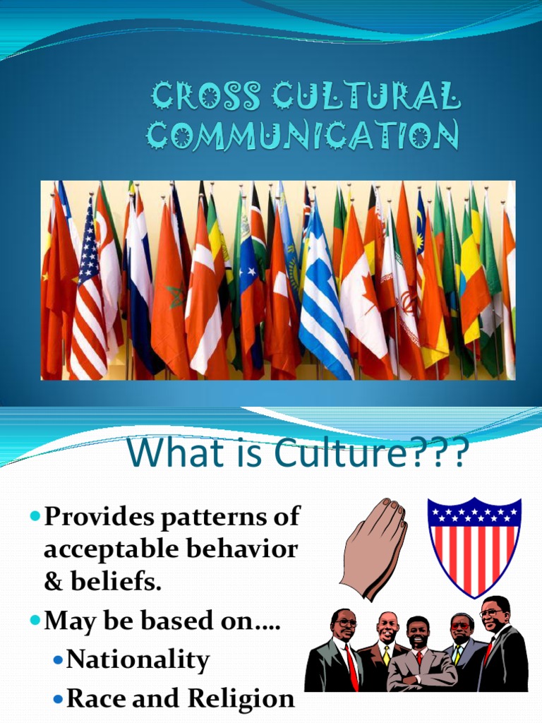 Cross Culture | PDF | Communication | Nonverbal Communication