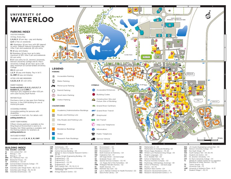 Campus Map | PDF | Science | Transport