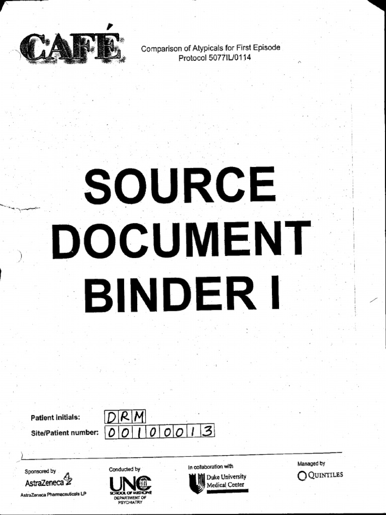 Cafe Study Visits and Evaluations For Dan Markingson | PDF