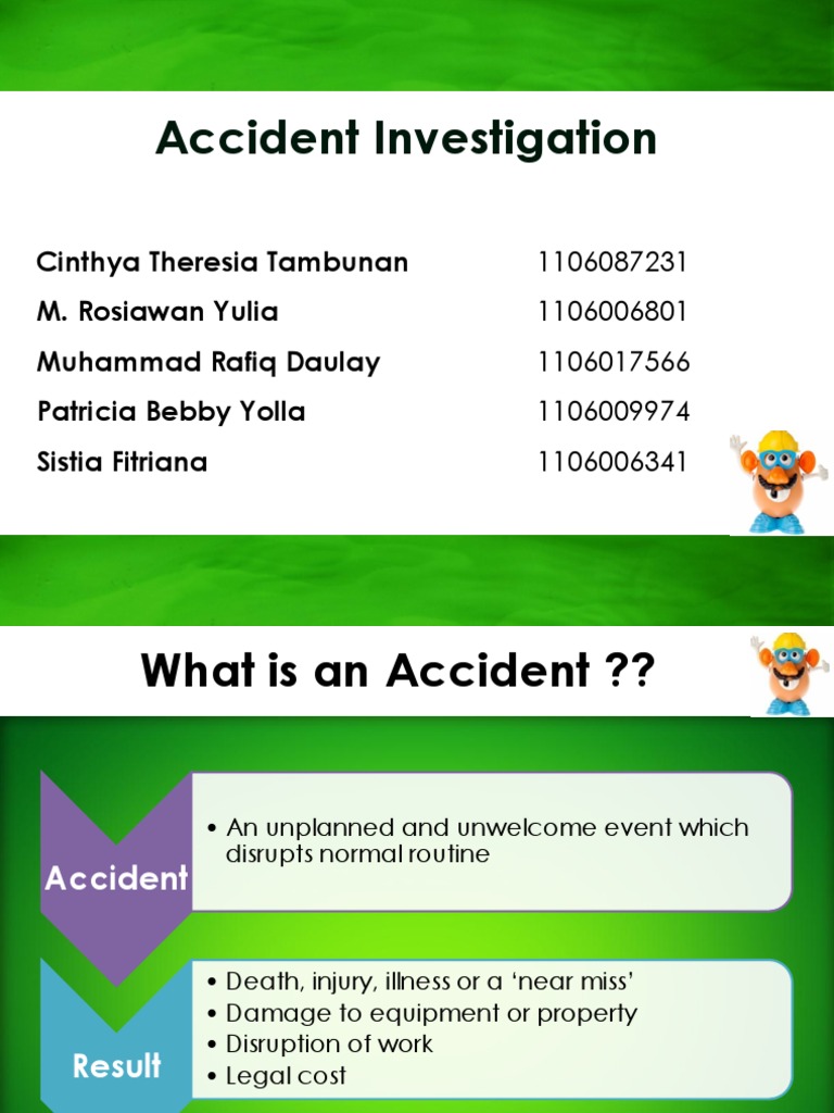 Accident Investigation | PDF | Causality | Risk
