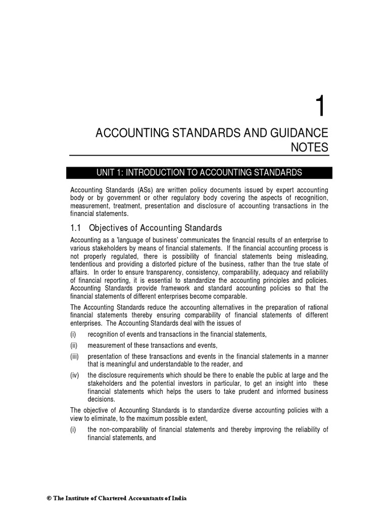 Accounting Standard | PDF
