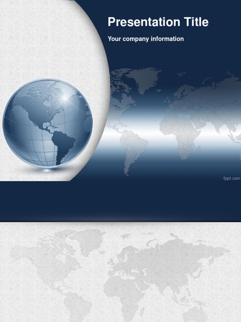 Presentation Title: Your Company Information | PDF