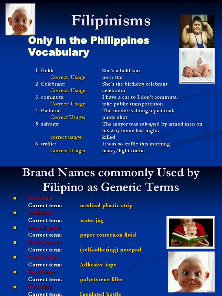 Filipinisms Presentation | PDF