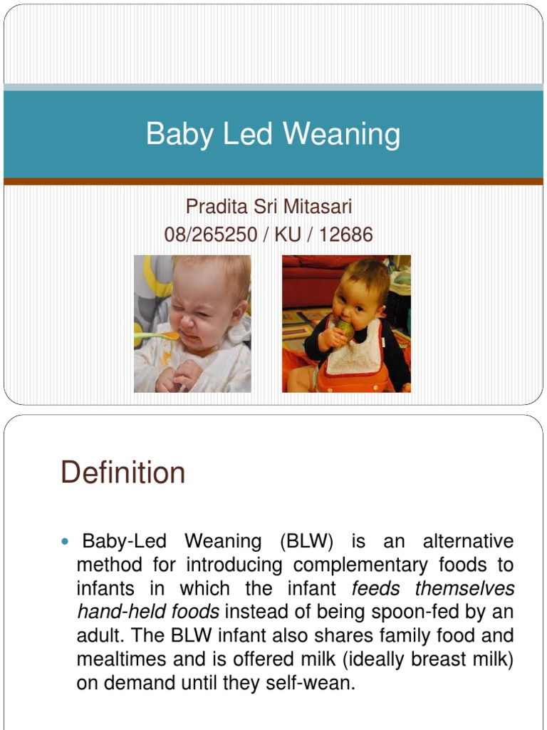 Baby Led Weaning: An Alternative Feeding Method | PDF | Weaning | Eating