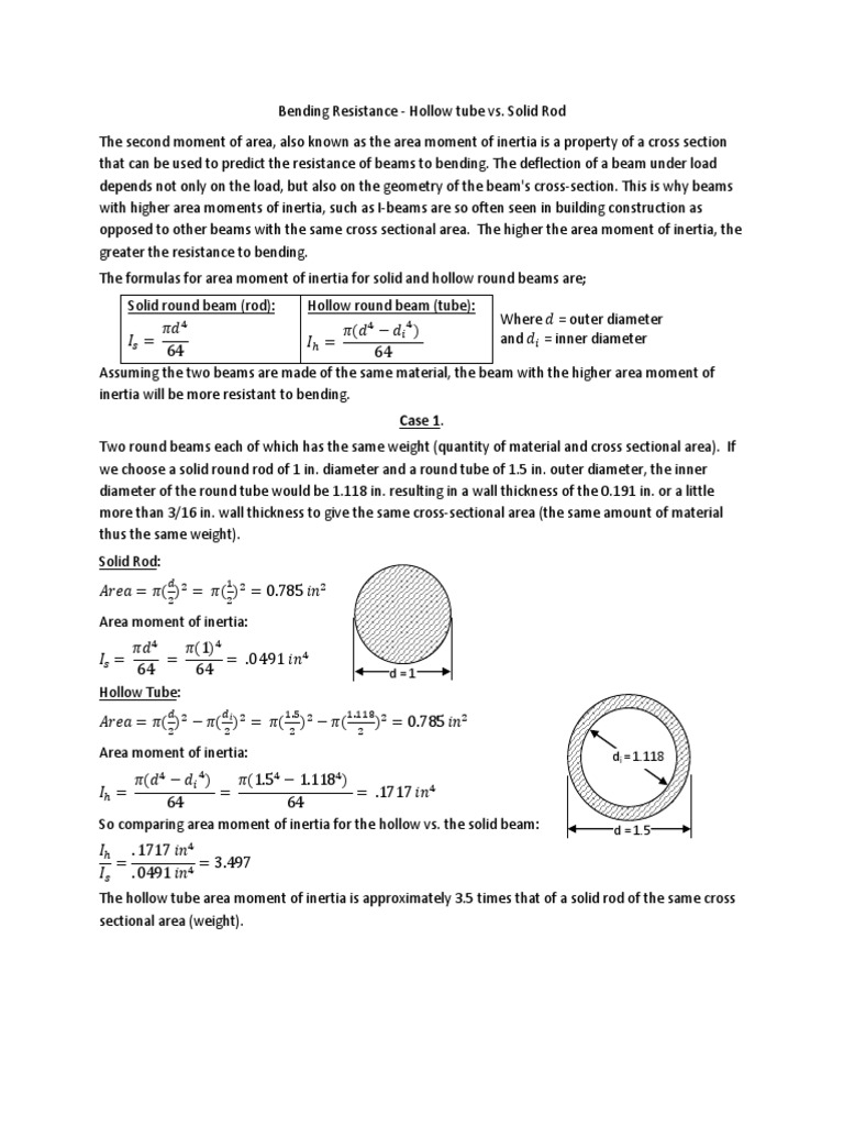 Bending Resistance | PDF