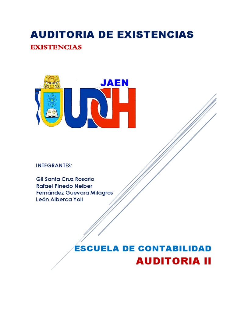 Auditoria Del Rubro Existencias | PDF | Contralor | Contabilidad