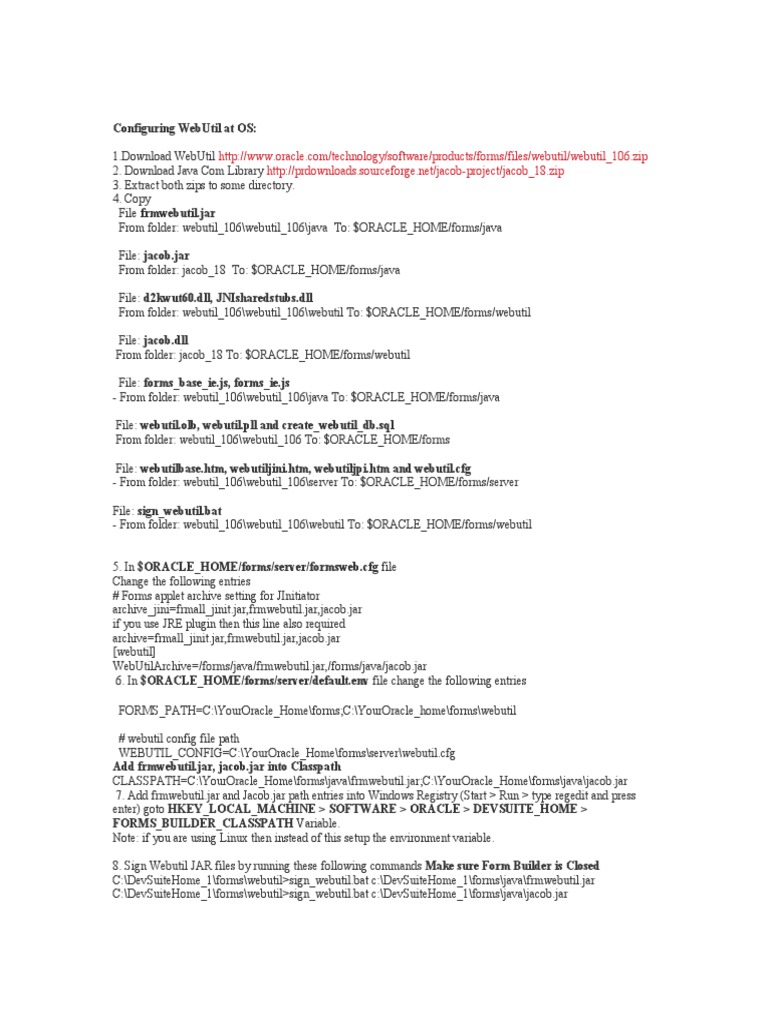 Webutil Configuration Pdf Directory Computing Utility Software 5262