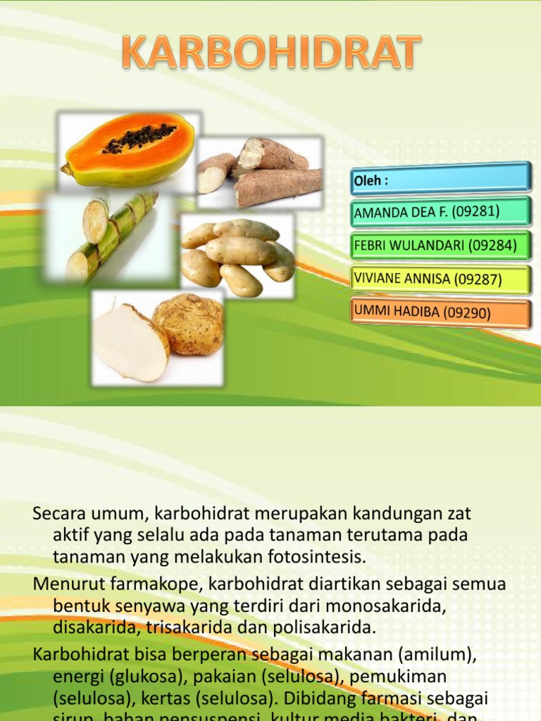 Uji Karbohidrat | PDF