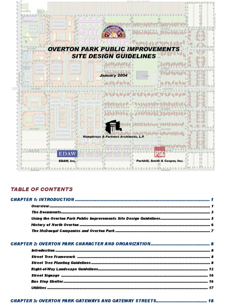 Overton Park Design Guidelines | PDF | Mixed Use Development | Street