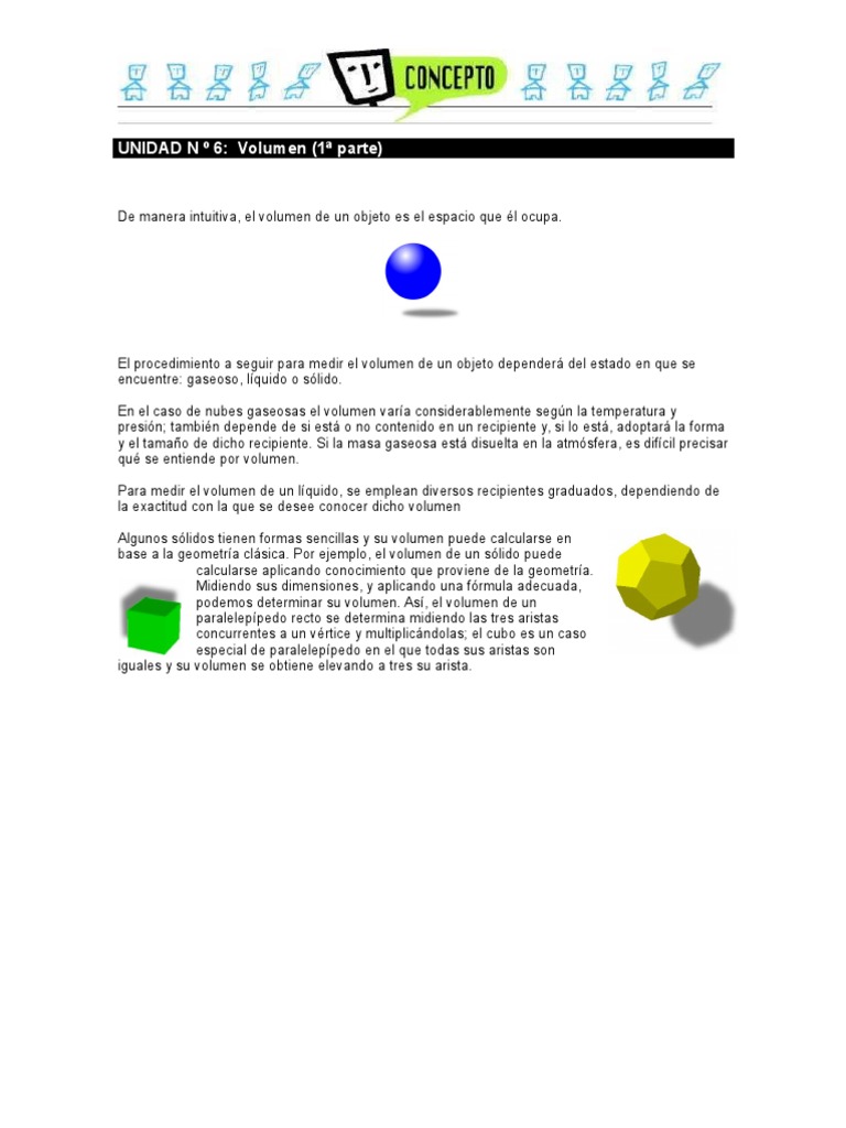 Medición y Cálculo del Volumen | PDF | Triángulo | Volumen