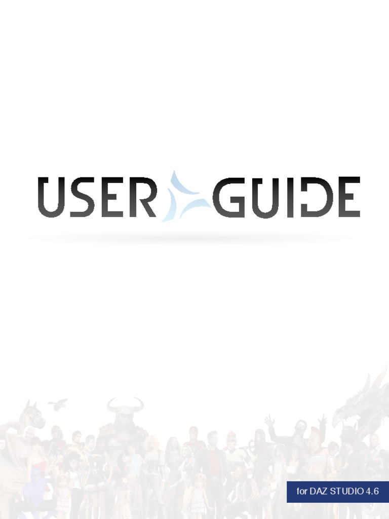 Daz Studio 4 X User Guide | PDF | Rendering (Computer Graphics ...