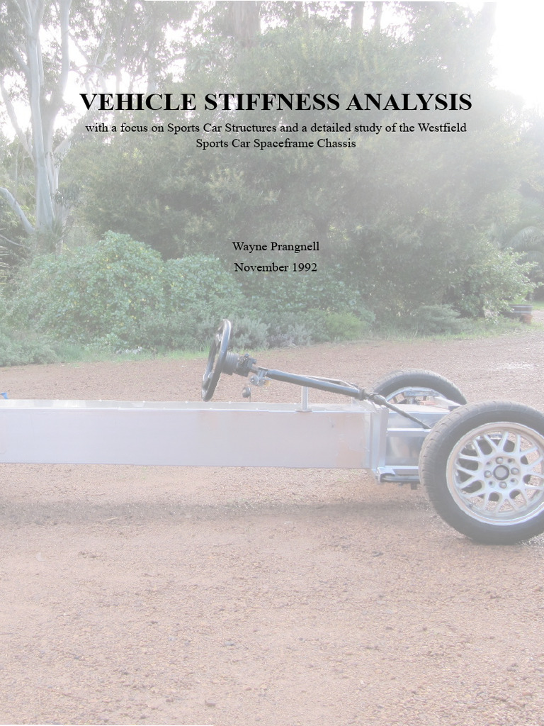 Vehicle Structures - Development of The Sports Car Chassis and ...
