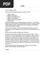 Overview of Sihah Sitta Books | PDF | Hadith | Prophets Of Islam
