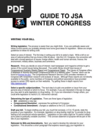 How to Write a Student Senate Bill | PDF | Bill (Law) | United States ...