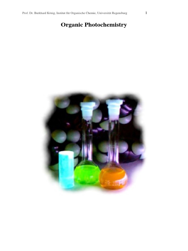 Organic Photochemistry Reaction Control & Side Reactions | PDF ...