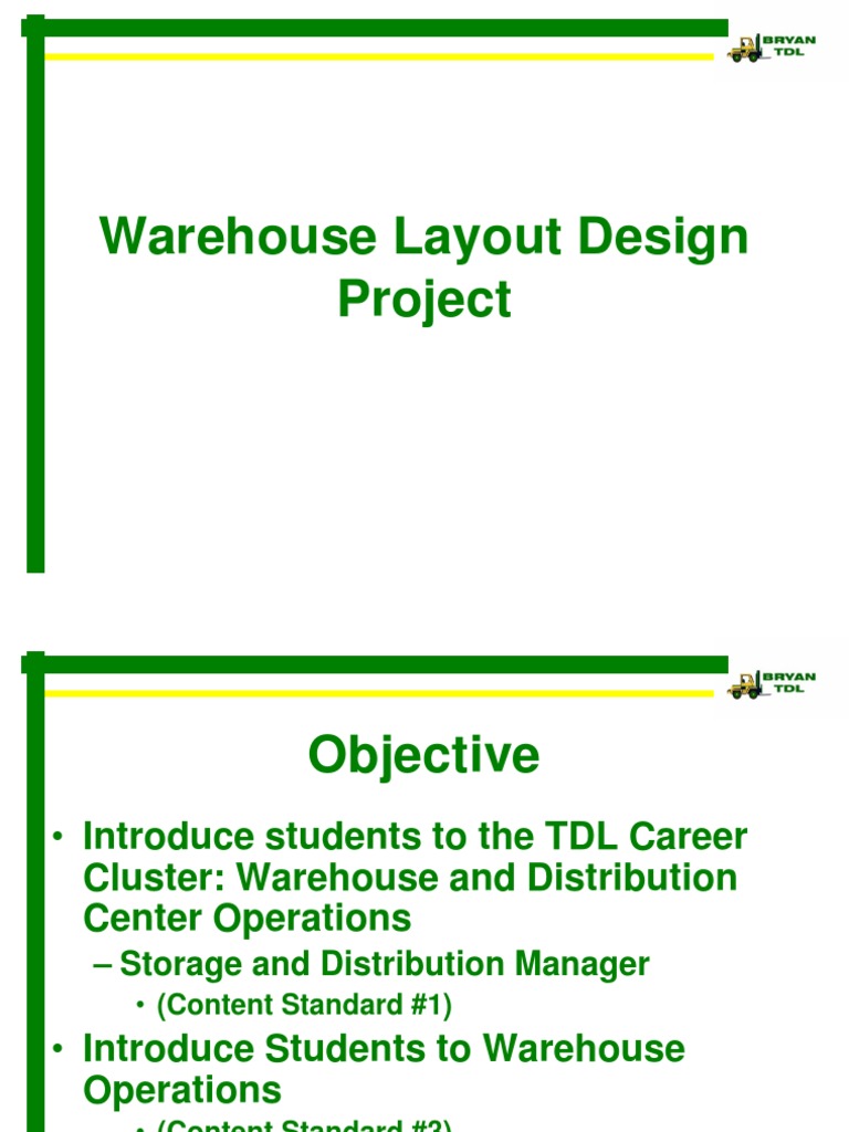 Designing an Efficient Food Distribution Warehouse Layout: Optimizing ...