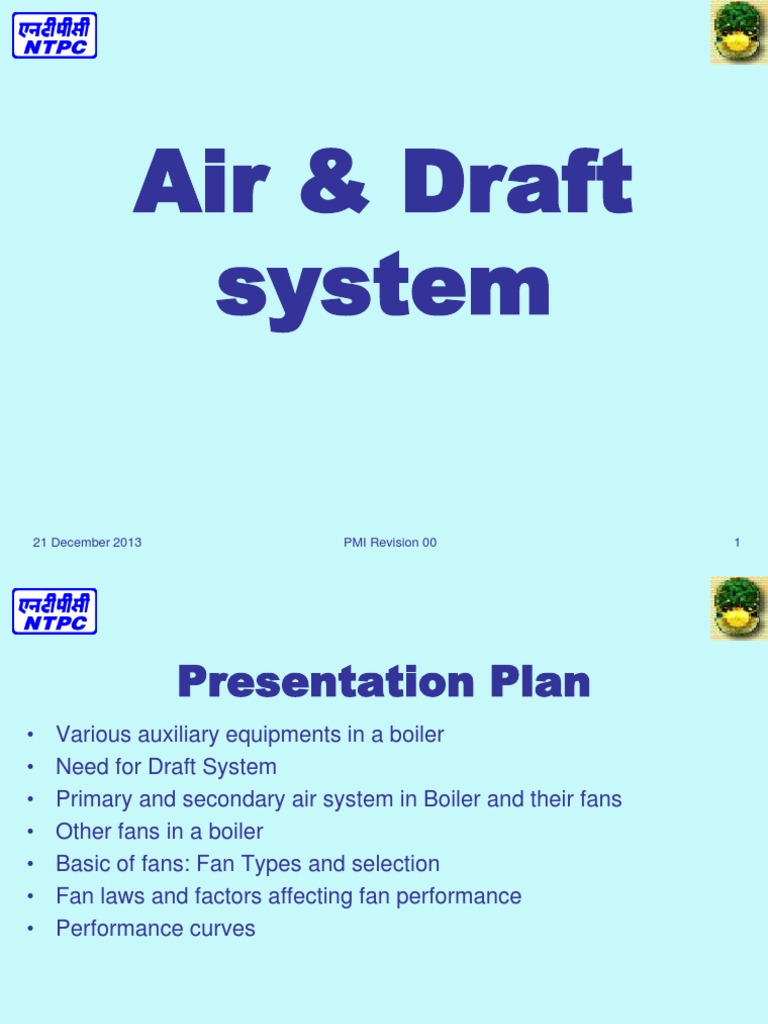 Air Draft System | PDF | Boiler | Turbine