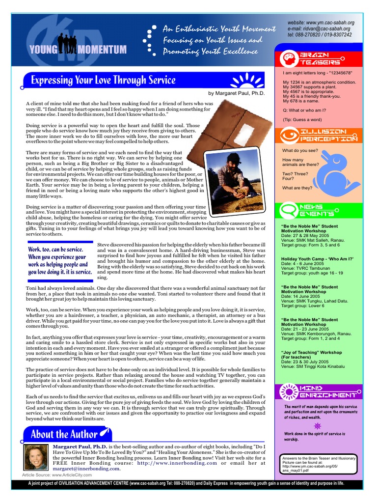 Expressing Your Love Through Service | PDF