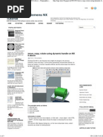 Siemens NX Shortcut Keys Guide | PDF | Ibm Pc Compatibles | Computing ...