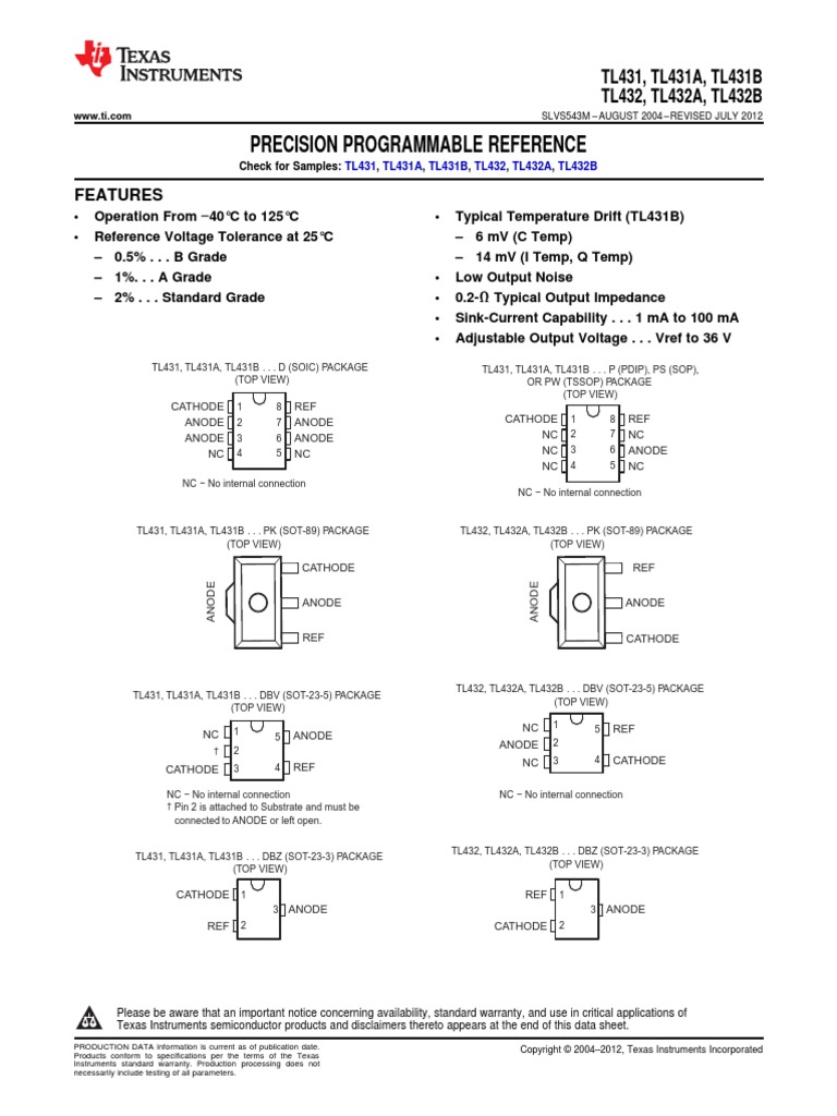 TL 431 | Electrical Impedance | Amplifier
