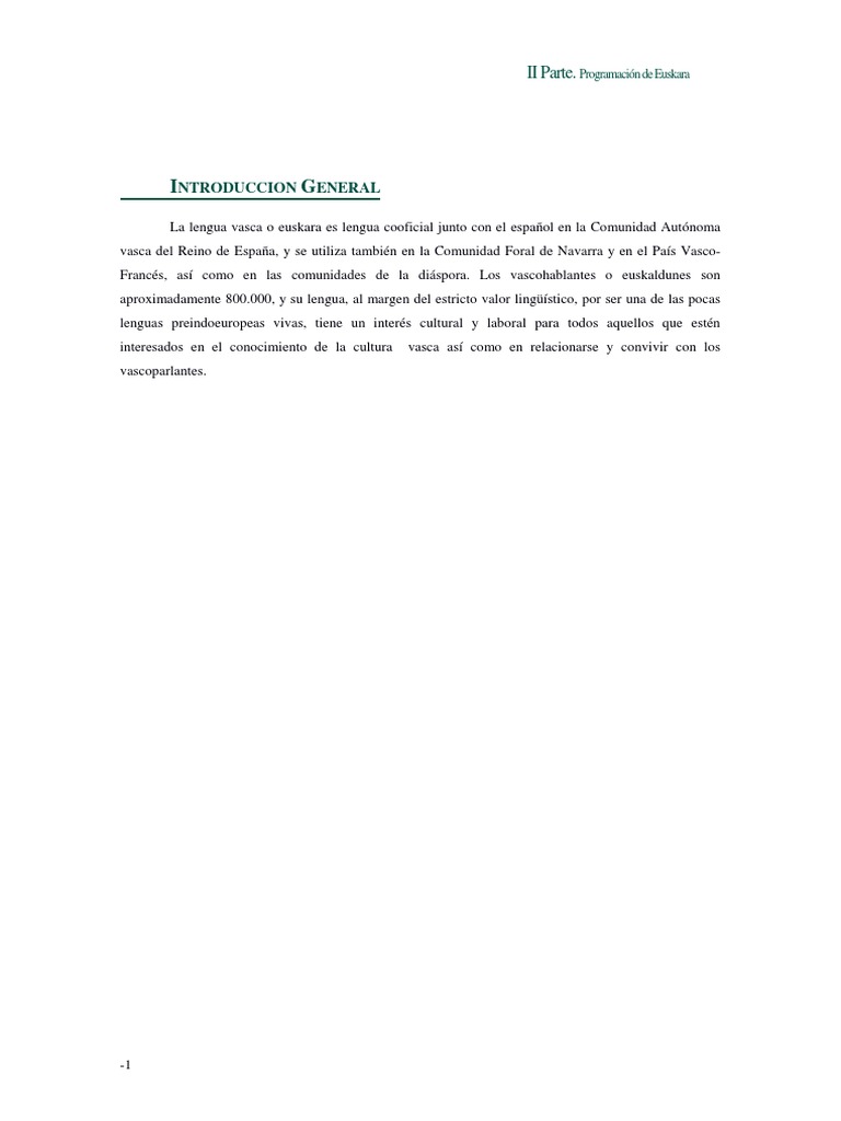 Euskara Elemental A1 2014 | PDF | Estudios de idiomas extranjeros