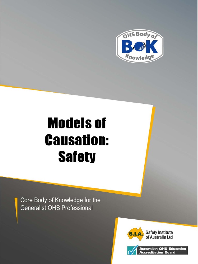 32 Models of Causation Safety | PDF | Causality | Occupational Safety ...