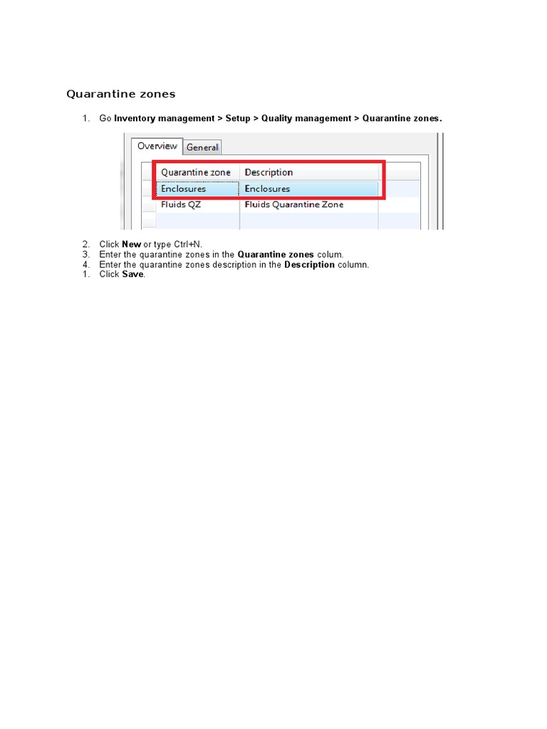 Quarantine Zones | PDF
