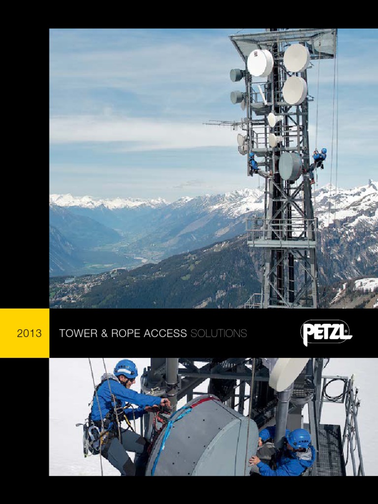 Petzl Tower & Rope Access Solutions Brochure 2013 - Lo | PDF | Rope ...
