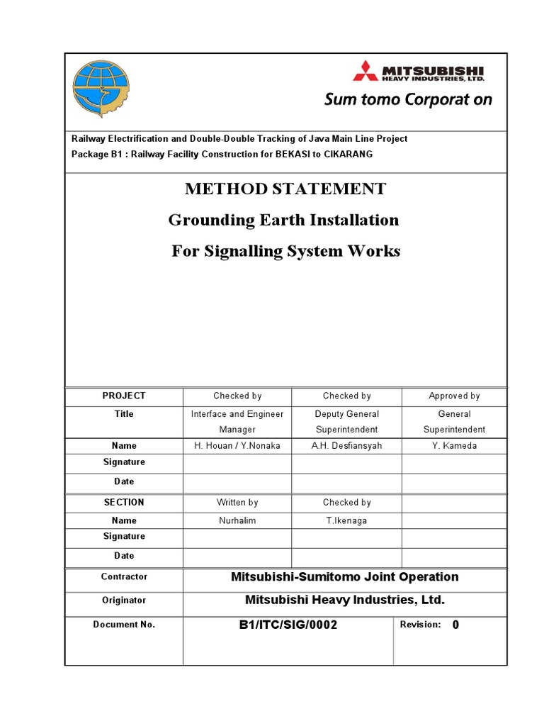 Inspection and Test Procedure Rev.0a | Specification (Technical ...